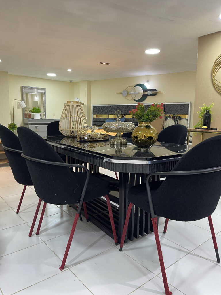 Royal Dining Table Set 6 Seater - Kings Furniture